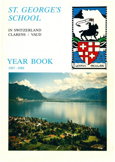 Yearbook 1987-88 – st georges school library